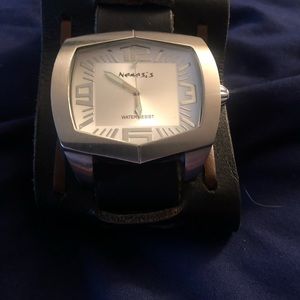 Nemesis | Accessories | Mens Nemesis Leather Cuff Watches | Poshmark